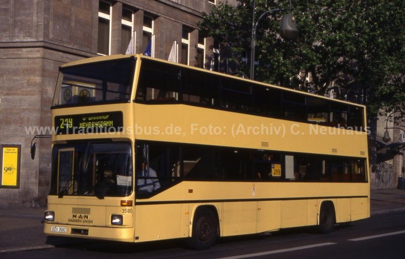 Traditionsbus Berlin: MAN D87