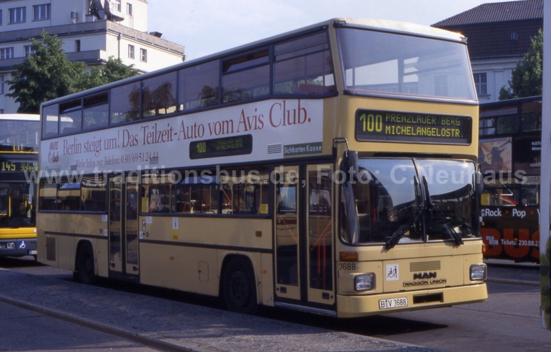 Wagen 3688, MAN SD 202, Typ D 88