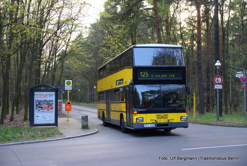 Traditionsbus Berlin: MAN D87