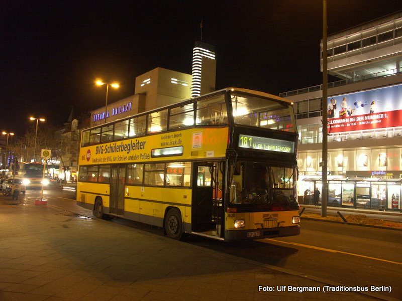 Traditionsbus Berlin: MAN D87