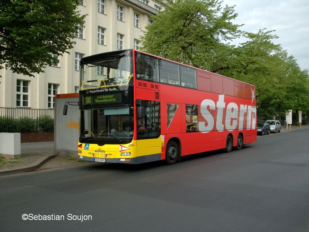 Traditionsbus Berlin: MAN DL 05 (MAN Lion's City DD, Typ A39)