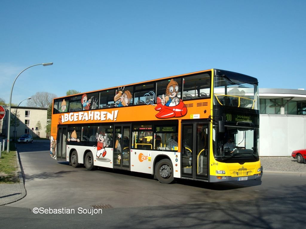 Traditionsbus Berlin: MAN DL 05 (MAN Lion's City DD, Typ A39)