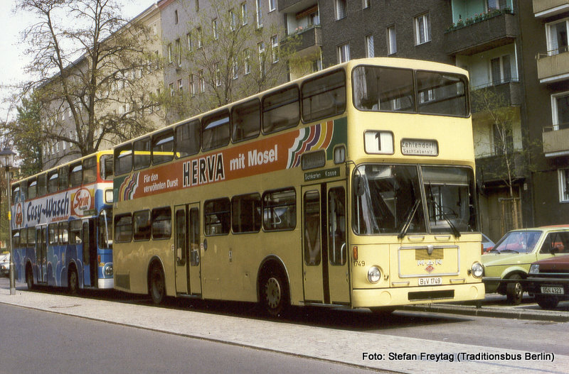 Traditionsbus Berlin: Wagen 1749 (MAN SD 200, SD 80)