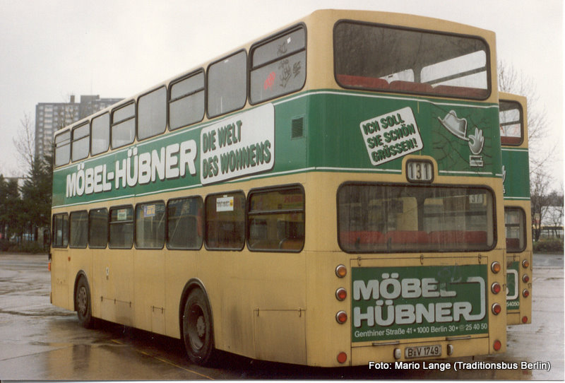 Traditionsbus Berlin: Wagen 1749 (MAN SD 200, SD 80)