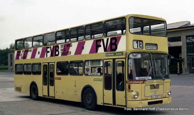 Traditionsbus Berlin: MAN SD 200 - Wagen 2626