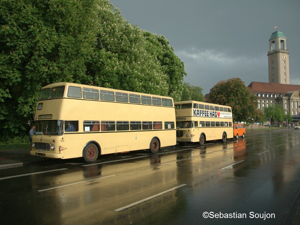 Traditionsbus Berlin: Traditionsfahrt auf der Linie 54/M45