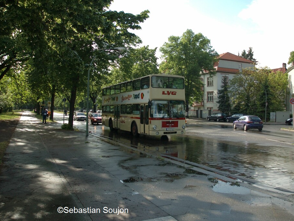 Traditionsbus Berlin: Traditionsfahrt auf der Linie 54/M45