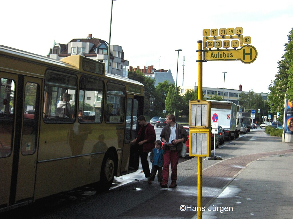 Traditionsbus Berlin: Traditionsfahrt auf der Linie 54/M45