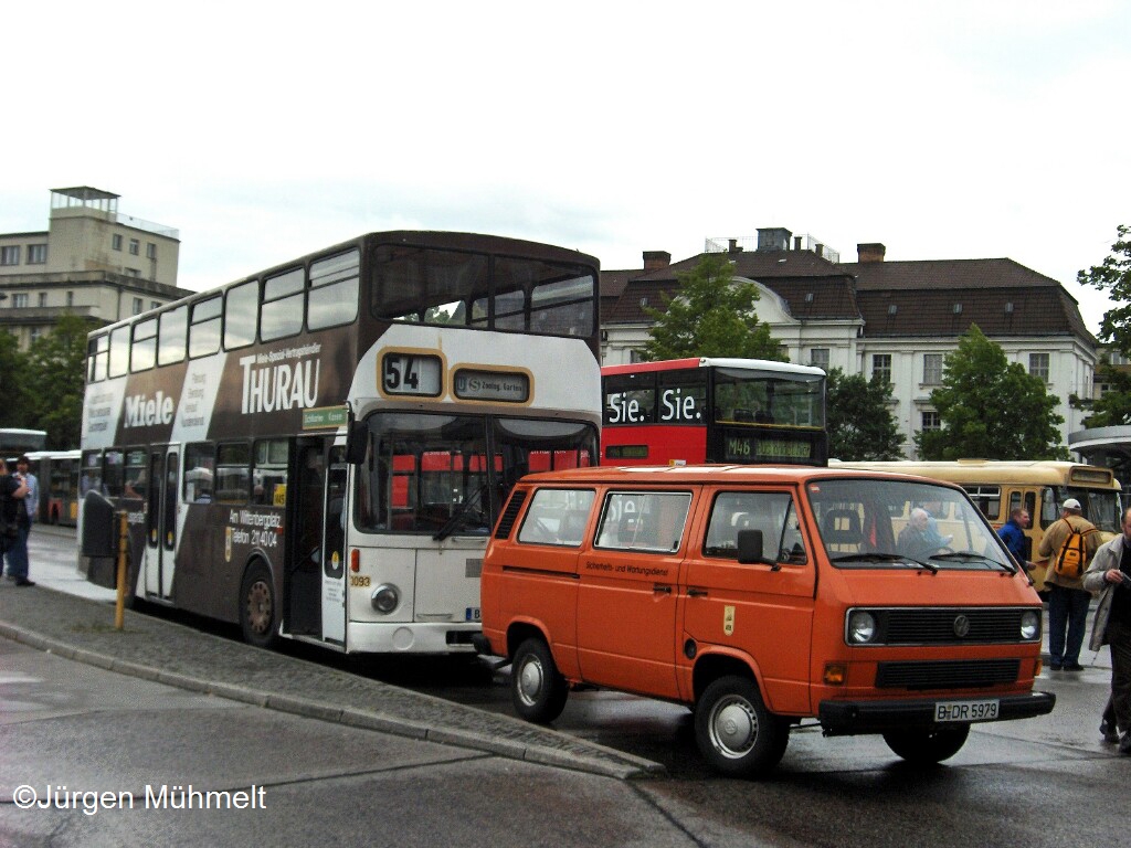 Traditionsbus Berlin: Traditionsfahrt auf der Linie 54/M45