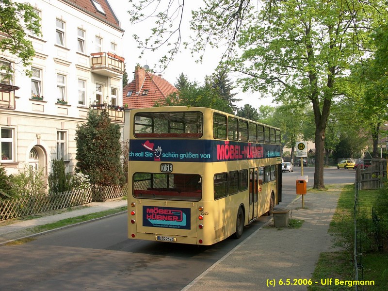 Traditionsbus Berlin: Traditionsfahrt auf der Linie 76/M76